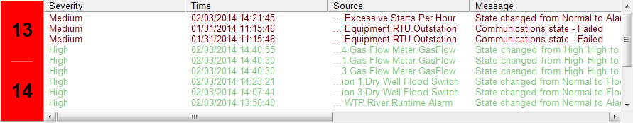 Geo Scada Expert Tutorial Alarm Banner Using The Viewx Interface